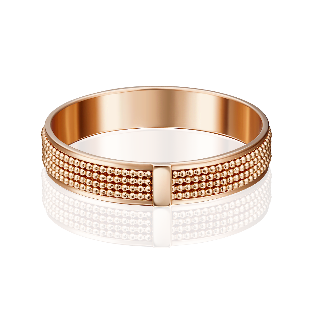 Кольцо, красное золото, 585 проба