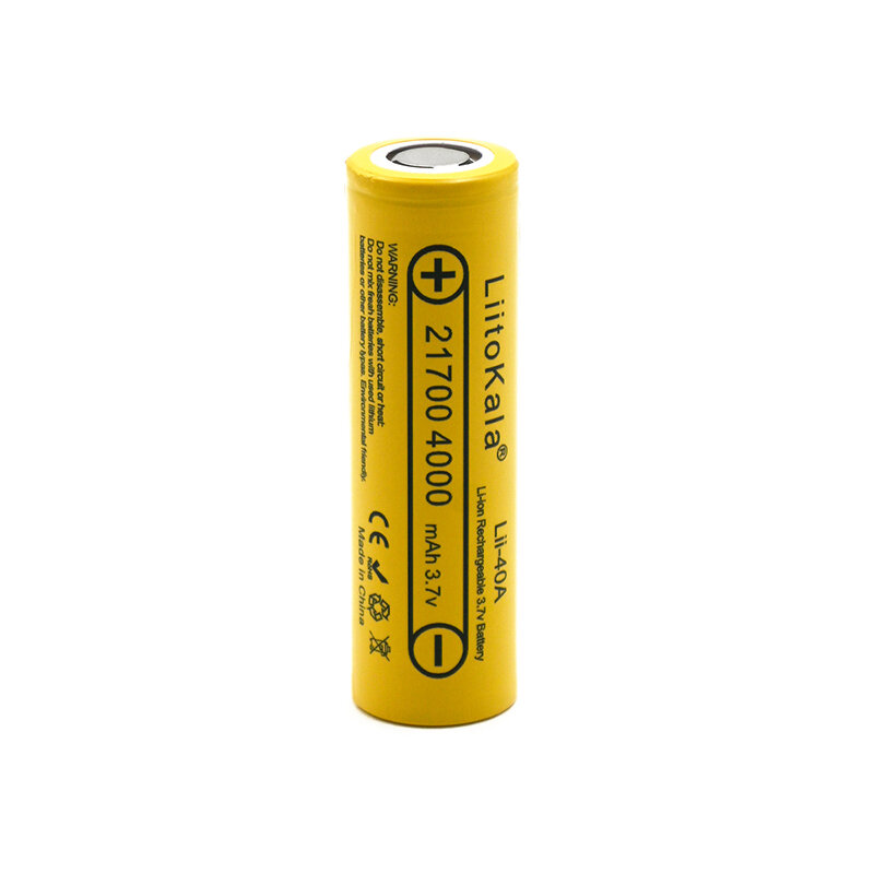 Аккумулятор Liitokala Lii-40A 21700 3,7V 4000mAh Li-ion