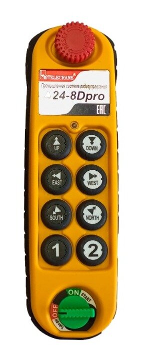 Пульт для радиоуправления Telecrane A24-8D PRO