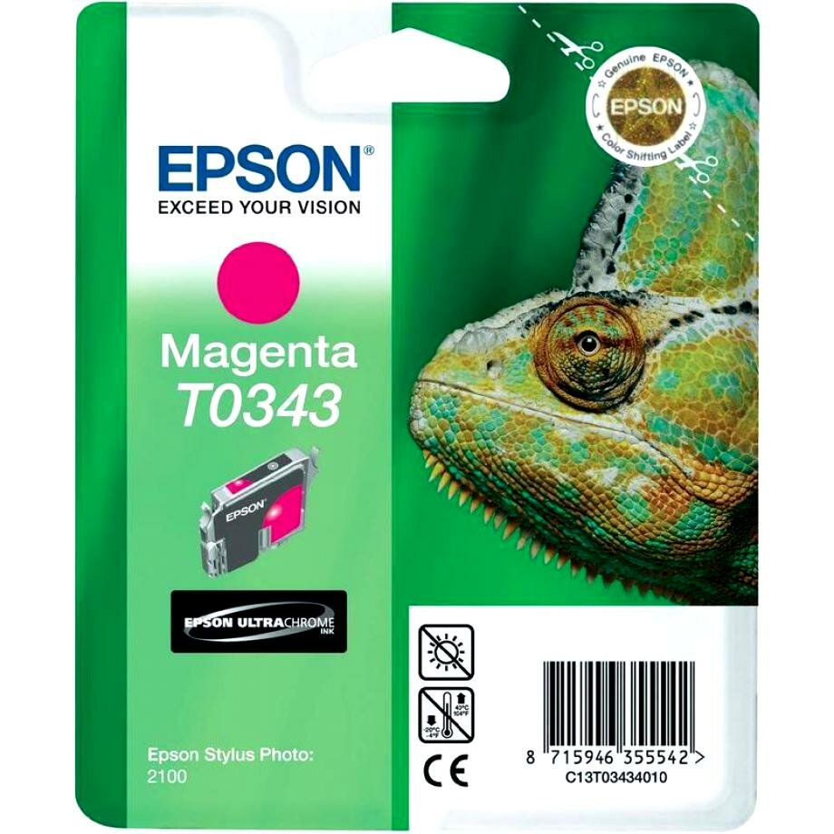 Картридж Epson T0343 (пурпурный)