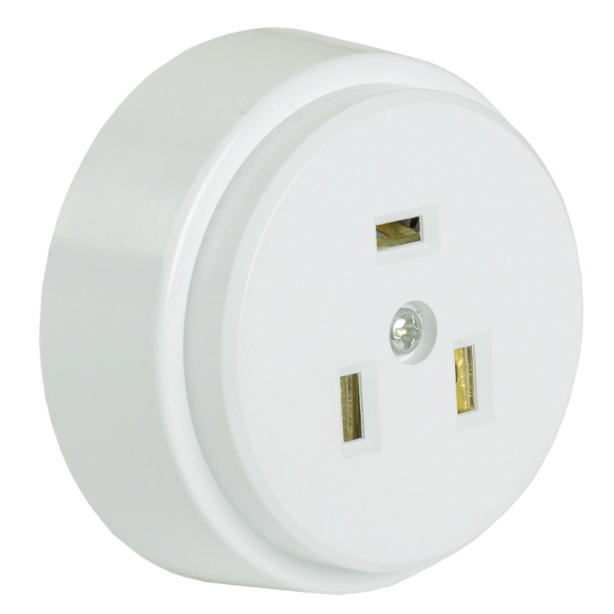 РПпл10-01-Ст Розетка разборная для плиты с заземлением открытая установка 32А белая, IEK ERP10-32-01-K01 (10 шт.)