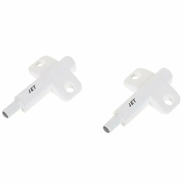 Демпфер разборный 12 мм пластик цвет белый, 2 шт.