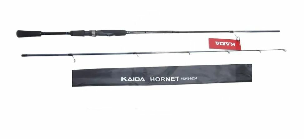 Спиннинг Kaida HORNET KDHS штекерный 10-40 гр 198 см / Удочка рыболовная