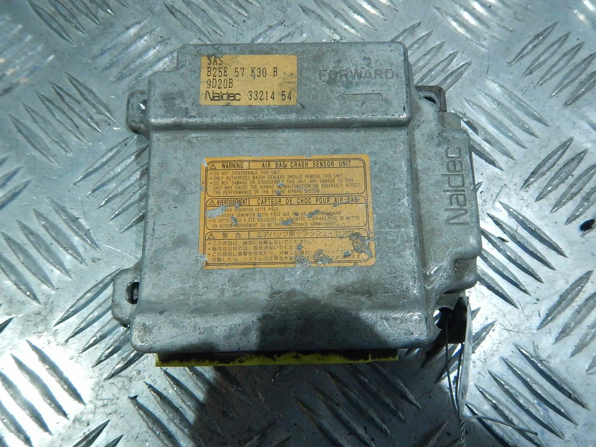 Блок управления Air Bag Mazda 323 BJ B25E57K30B арт. 158130