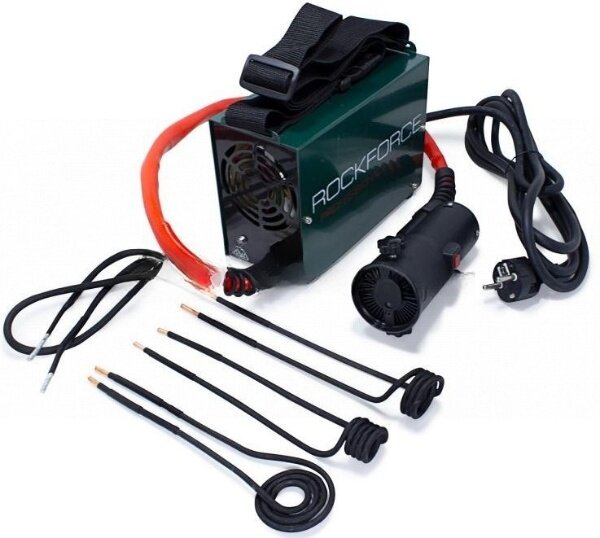 Индукционный нагреватель RF-IH1500W (220-230В, 1400-1500Вт, 6-6.5А, степень защиты IP21) в кейсе ROCKFORCE