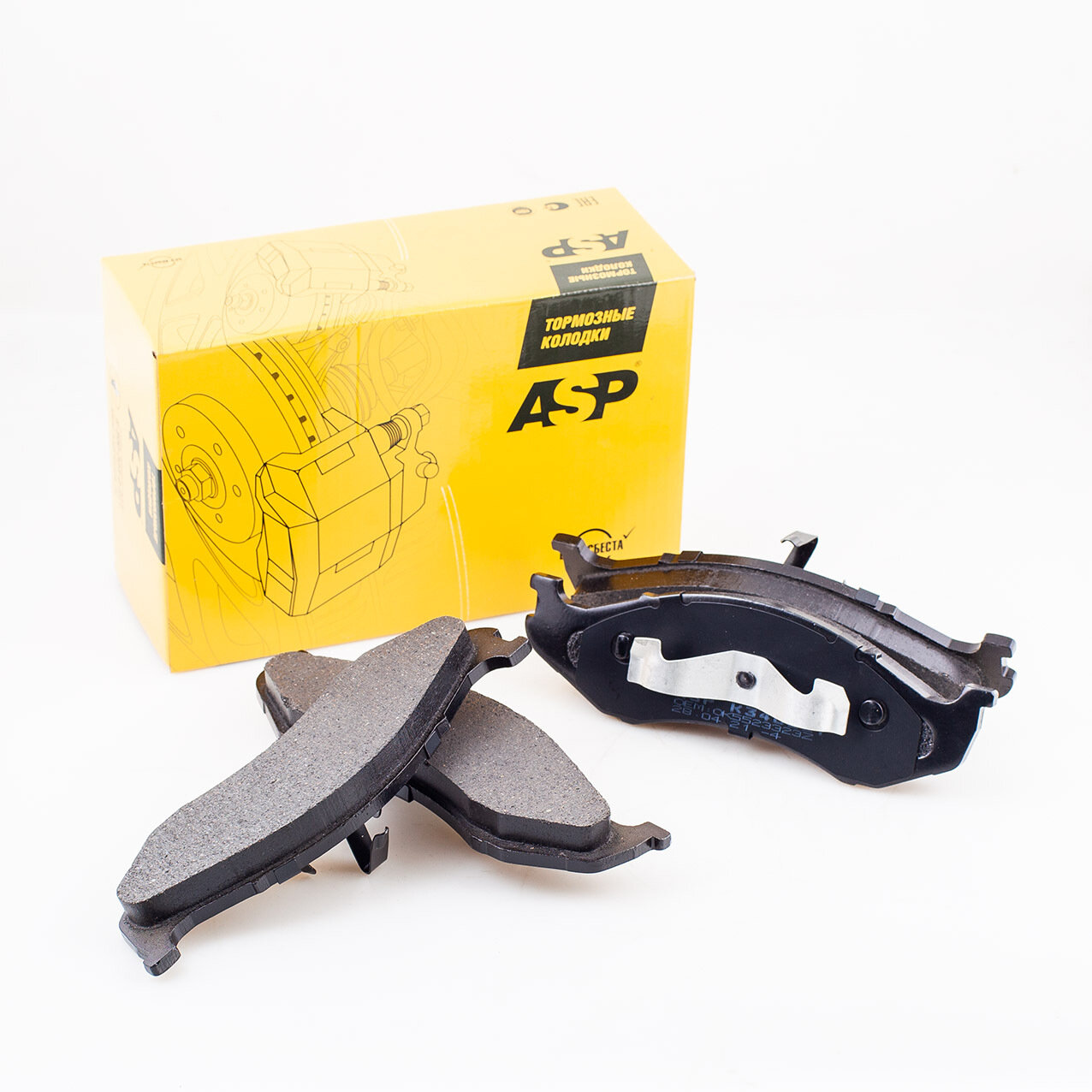 Колодки передние Kia Carnival -03 ASP K340227