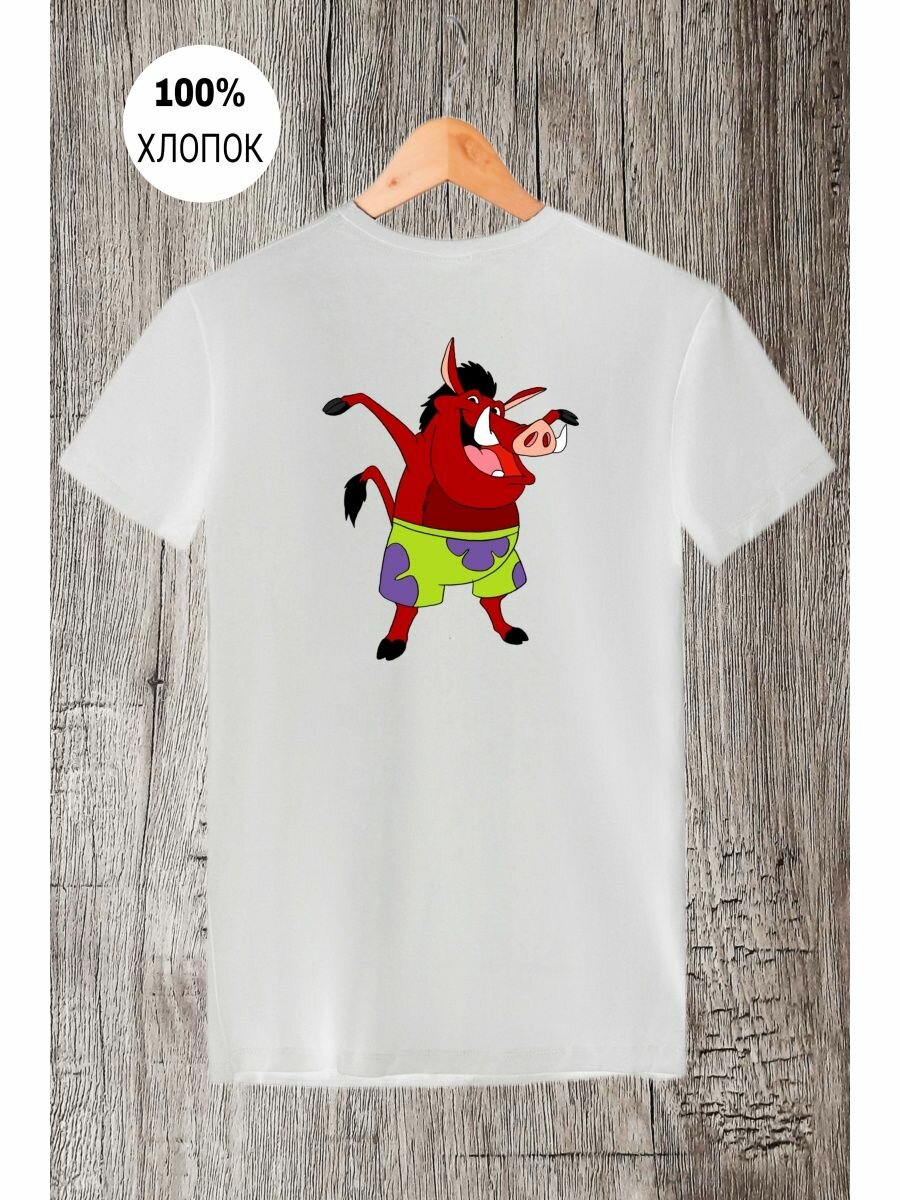 Футболка мультик герои тимон timon