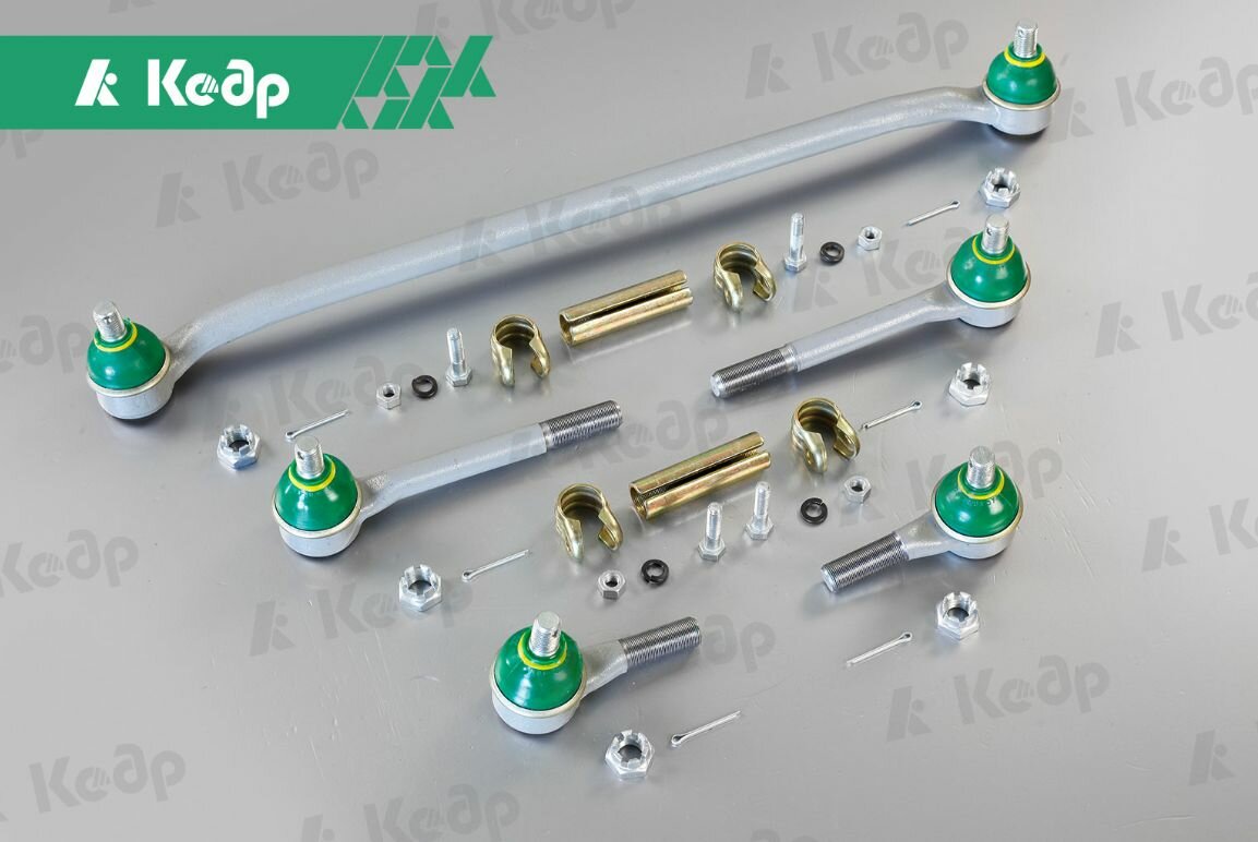 Тяги рулевые комплект для а/м ВАЗ нива 2121-21214 (Без ГУР) с метизами, арт. MK21341410102