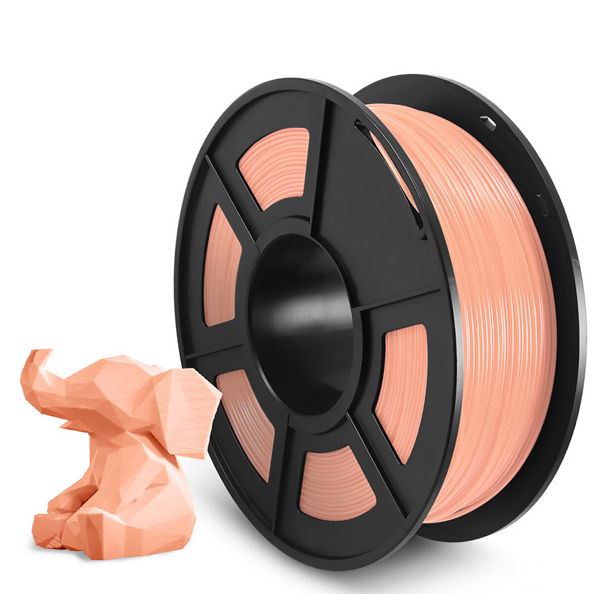Филамент NVPRINT PLA+ Beige для 3D печати диаметр 1.75мм длина 330 метров масса 1 кг