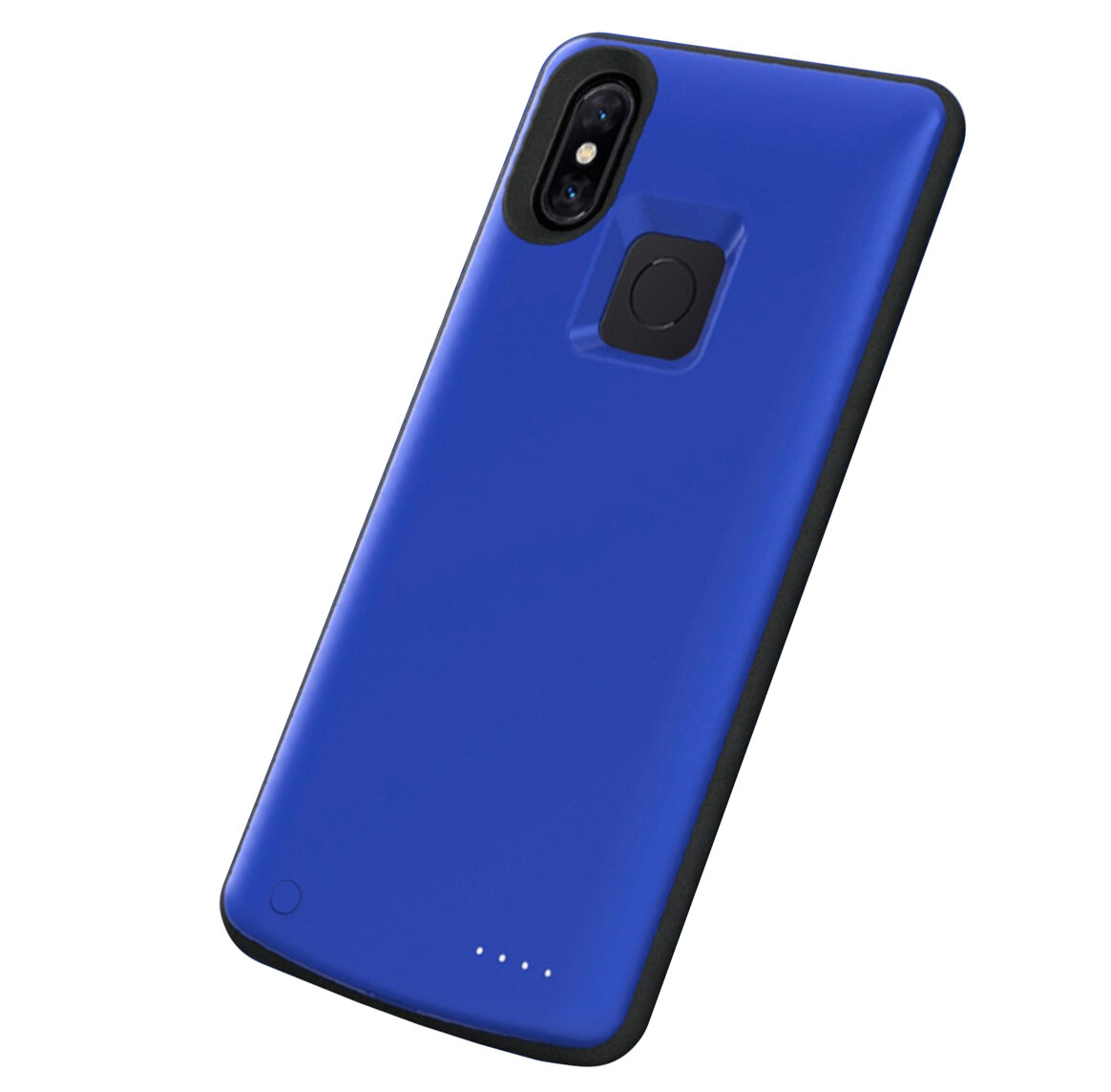 Чехол-бампер MyPads для Xiaomi Mi Mix 3 золотой с мощной аккумуляторной батареи на 10000mAh