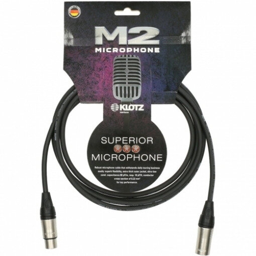 Кабель аудио 1xXLR - 1xXLR KLOTZ M2K1FM0500 5.0m