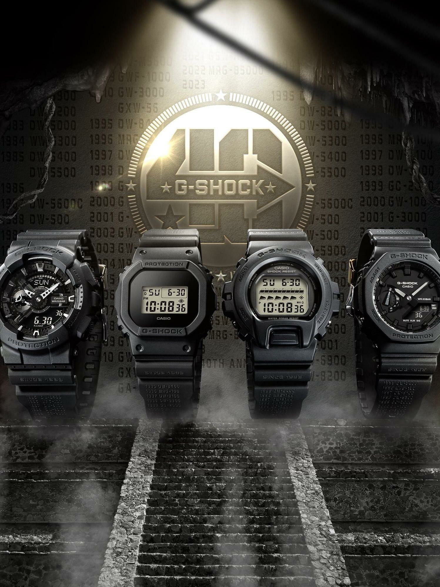 Наручные часы CASIO G-Shock, черный — фото 1