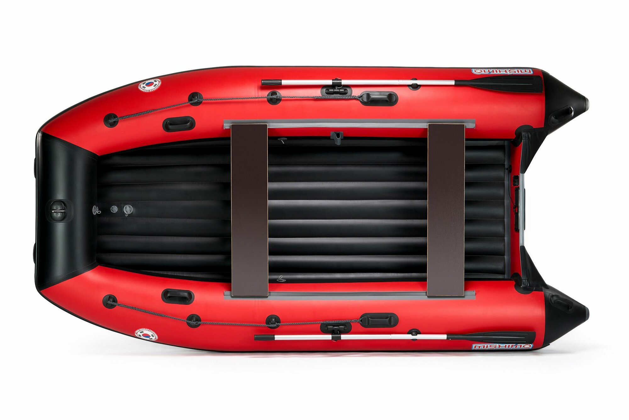 Лодка MISHIMO RAPID 360 PRO Красный Черный