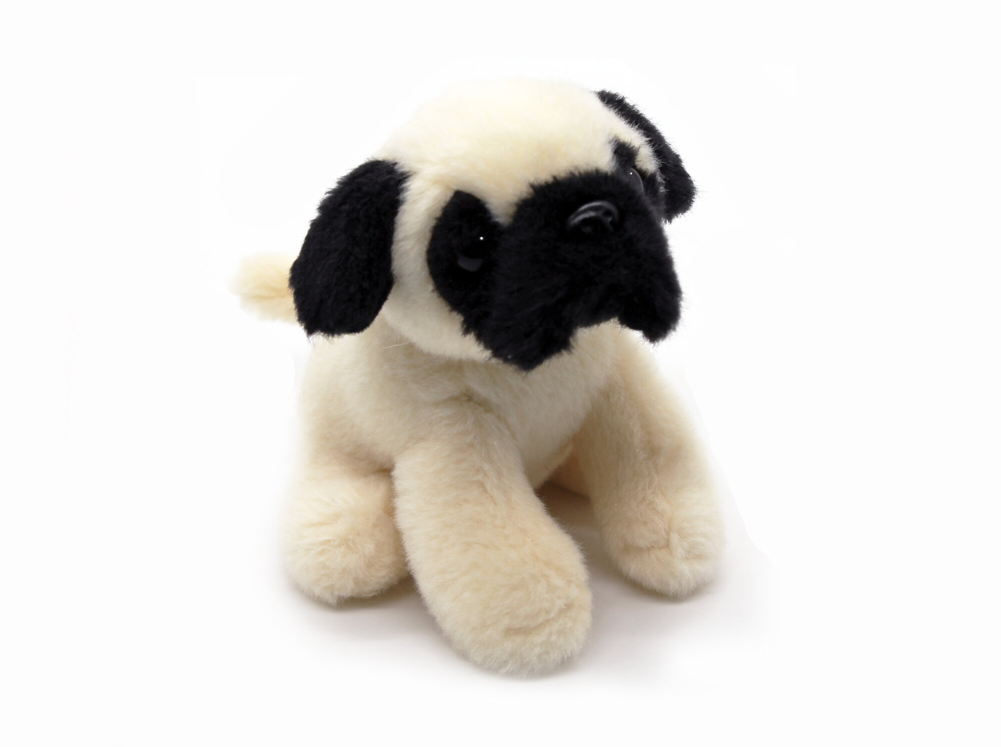 Мягкая игрушка BEPPE Щенок Мопса 13 см