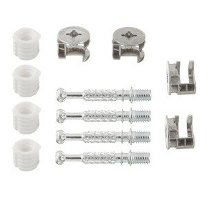 Набор для стяжки фасада для ДСП 16 мм (4 комплекта)