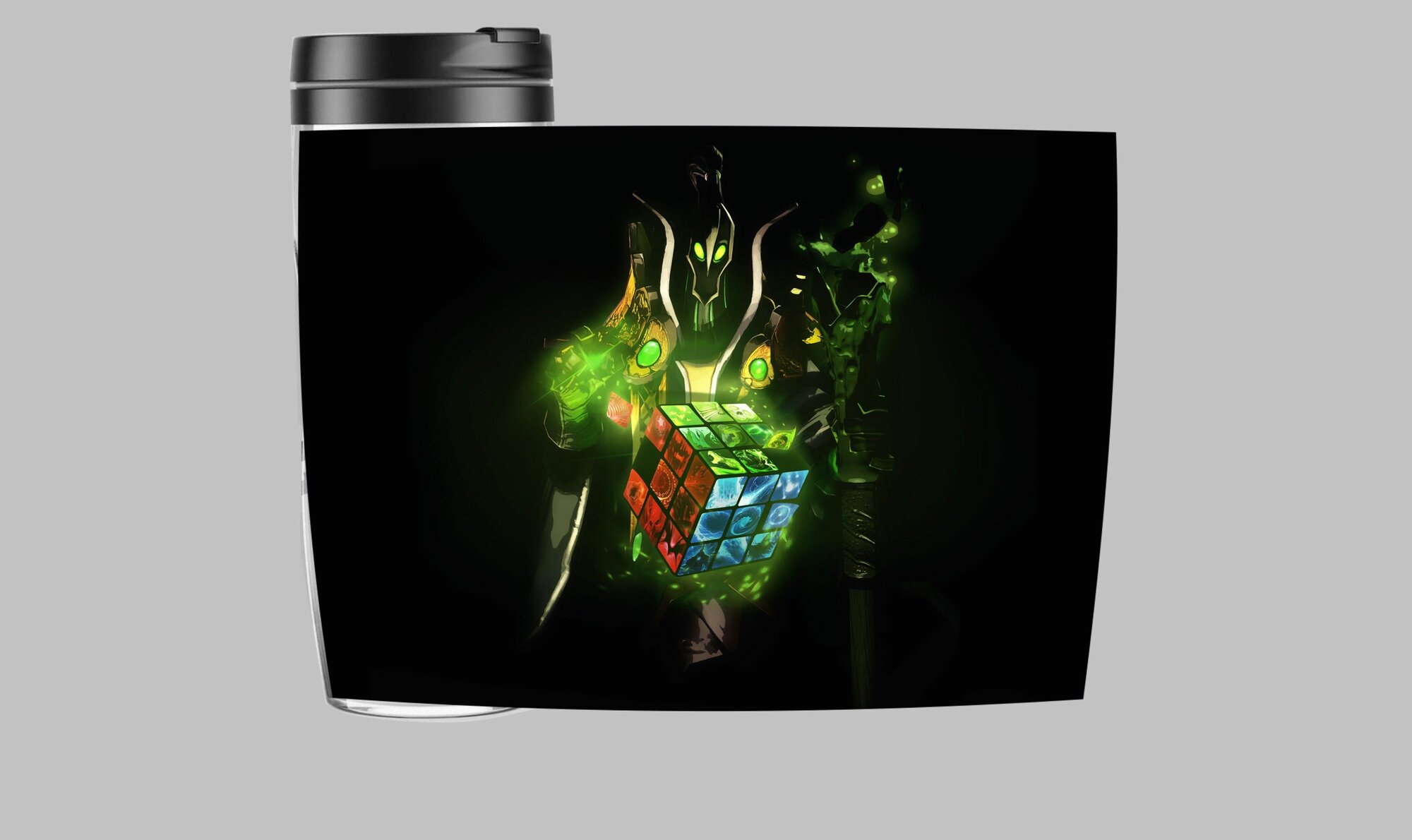 Термостакан с принтом "Дота 2"