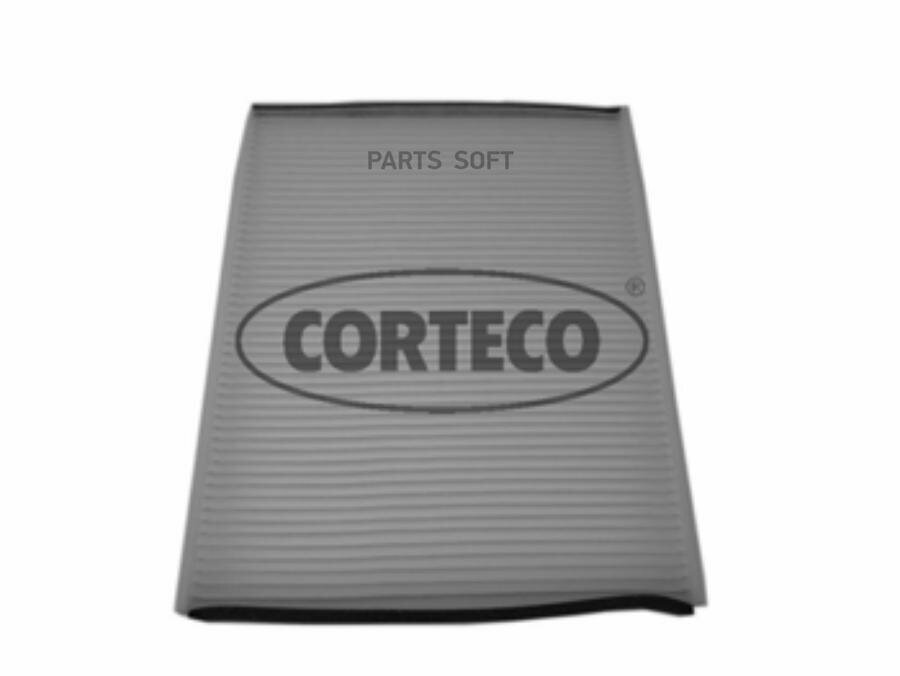 80001772 CORTECO Фильтр 250x203x35.5 салона пылевой (бумажный)