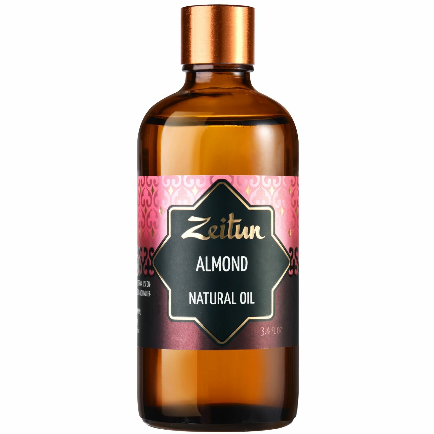 Миндальное Масло Zeitun, для питания, увлажнения, восстановления, 100мл