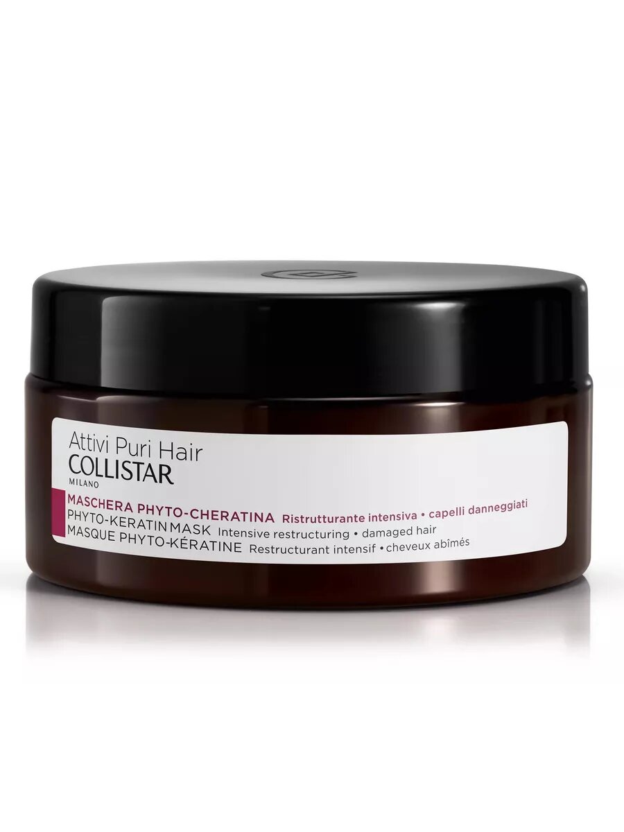 Маска для волос Collistar Mask PHYTO-CHERATIN, кератин, Италия, 200мл