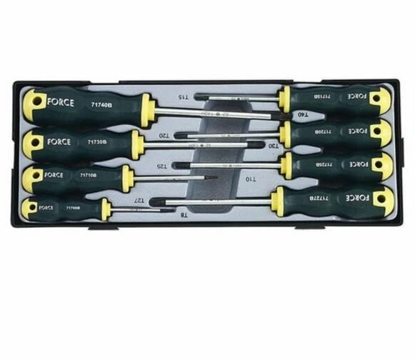 Набор отверток TORX FORCE 2086