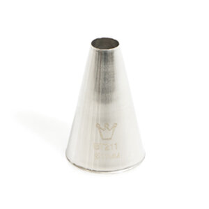 Насадка для кондитерского мешка круглая Martellato / для начинки крема сливок / Всё для приготовления торта / Товары для кондитеров