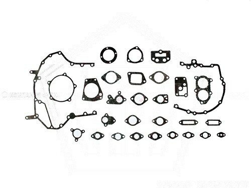Комплект прокладок двигателя камаз евро-2 (25наим.) (паронит)