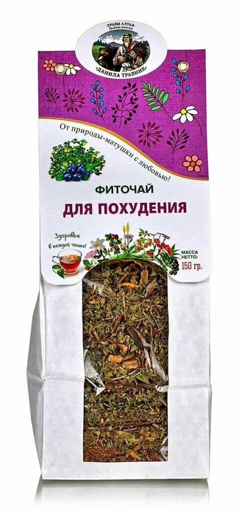 Похудение (150 гр) ручной сбор от Данилы Травника лимфодренаж очищение