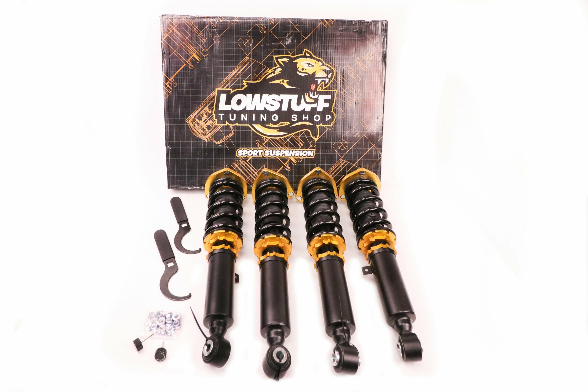 Винтовая подвеска Toyota MARK II, Chaser, Cresta JZX90, JZX100 койловеры с регулировкой высоты и жесткости LOWSTUFF EVO-III LSCSTO103