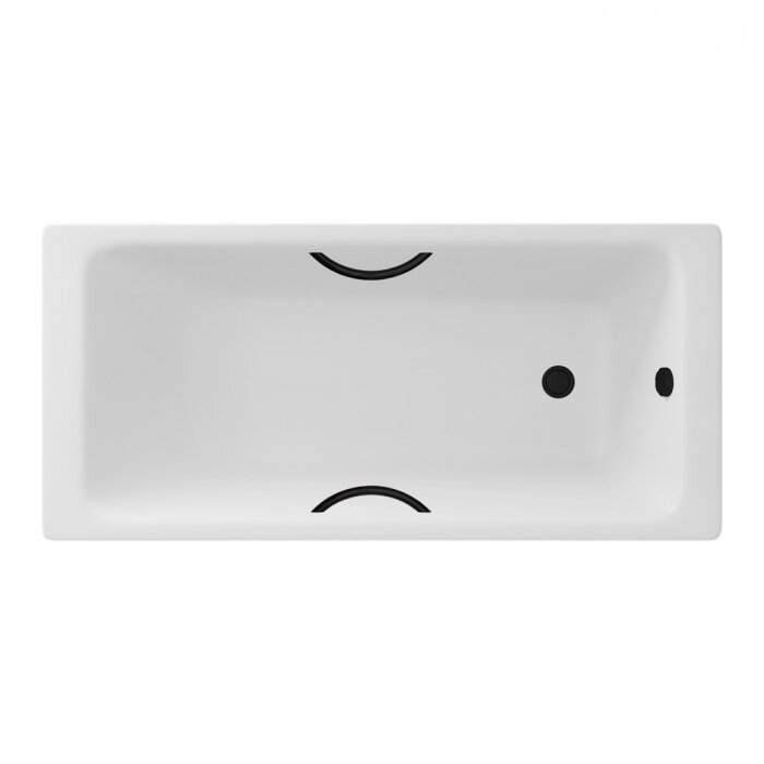 Чугунная ванна Delice Parallel 160х70 DLR220504RB