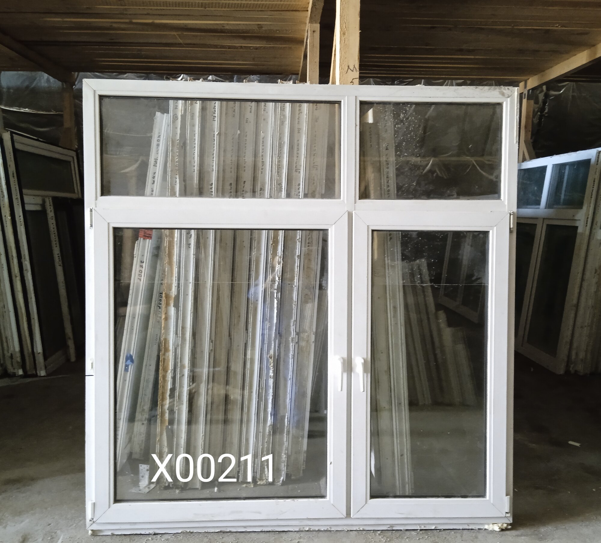 Пластиковое окно Б/У 1830(в) 1370 об х 1780(ш)