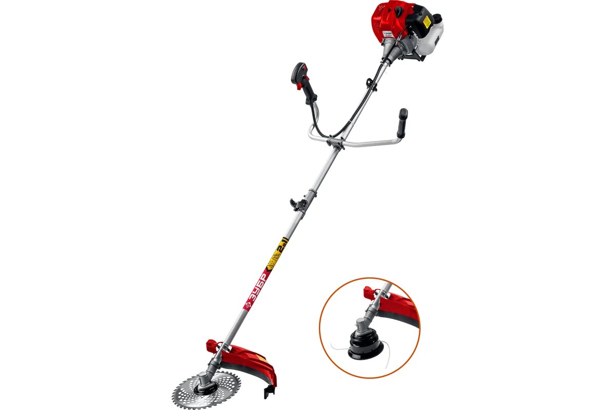 Триммер бензиновый Зубр КРБ-2500-Р, (комплект из 2-х коробок)