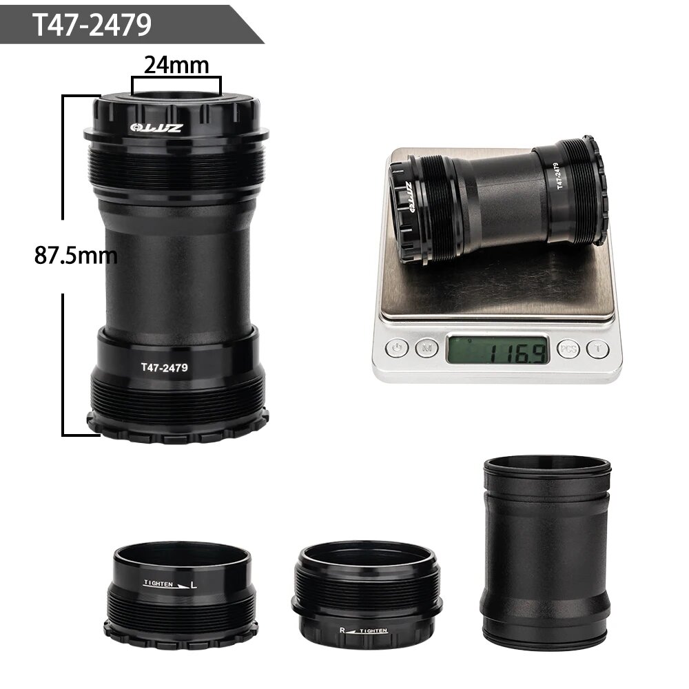 ZTTO T47 PF79 каретка для велосипеда T47-2479