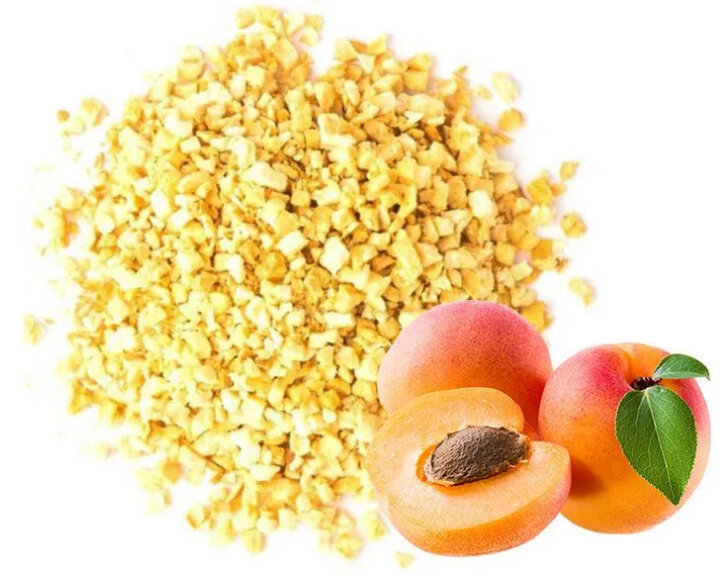 Абрикос кубики 1-5 мм. сублимированный, 50 гр. (Набор из 1 шт.)