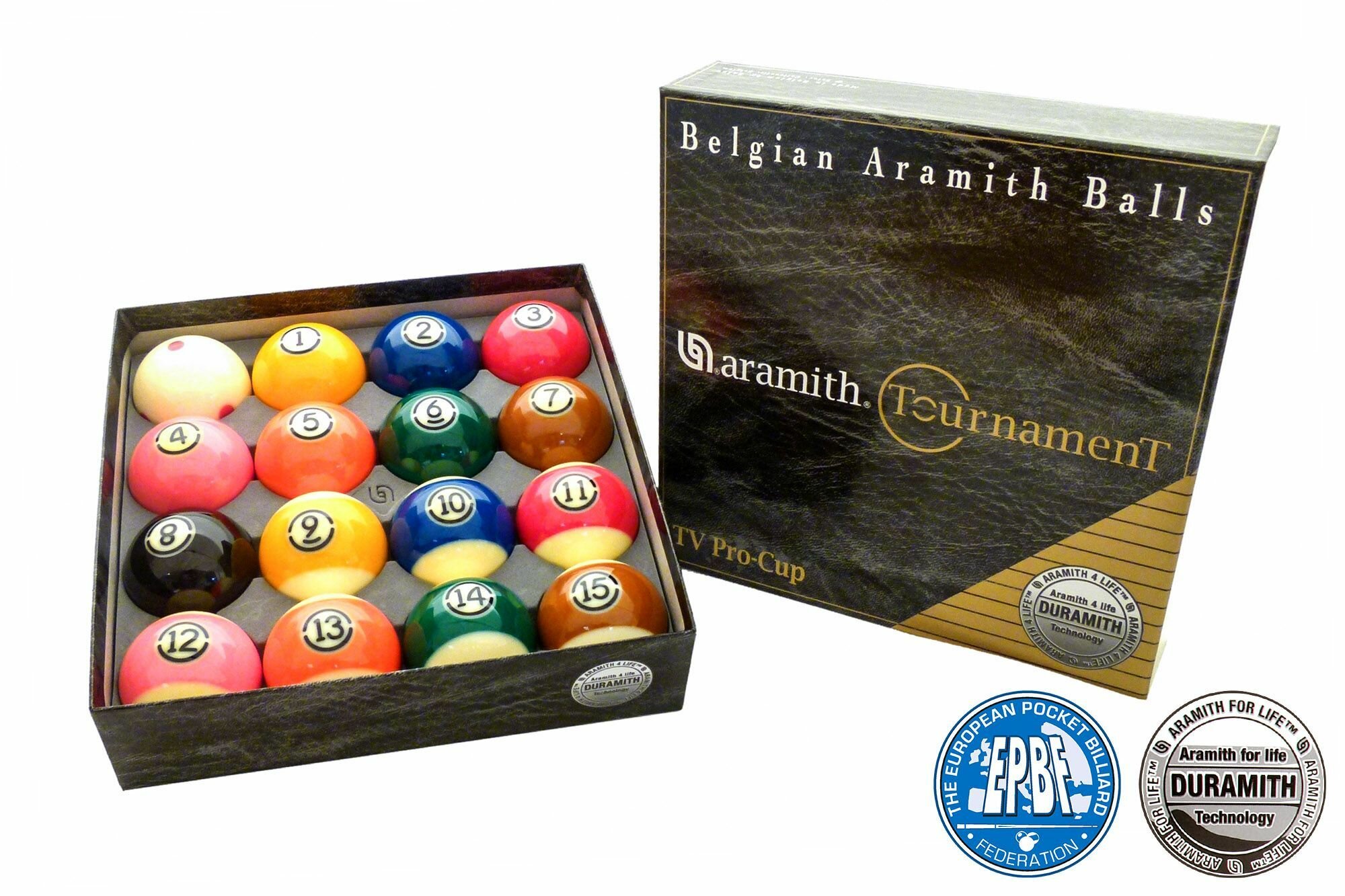 Aramith Комплект шаров 57.2 мм "Aramith Tournament Pro Cup TV"