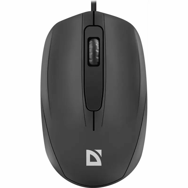 Мышь проводная DEFENDER Alpha MB-507 Black (52507), официальная гарантия