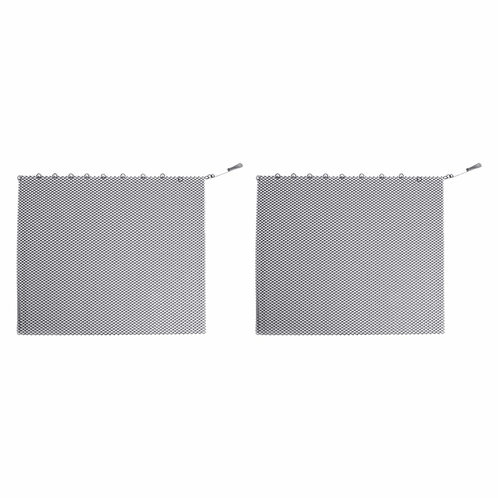 Защитная сетка для камина 61x51 см, 2 шт, искрозащитная