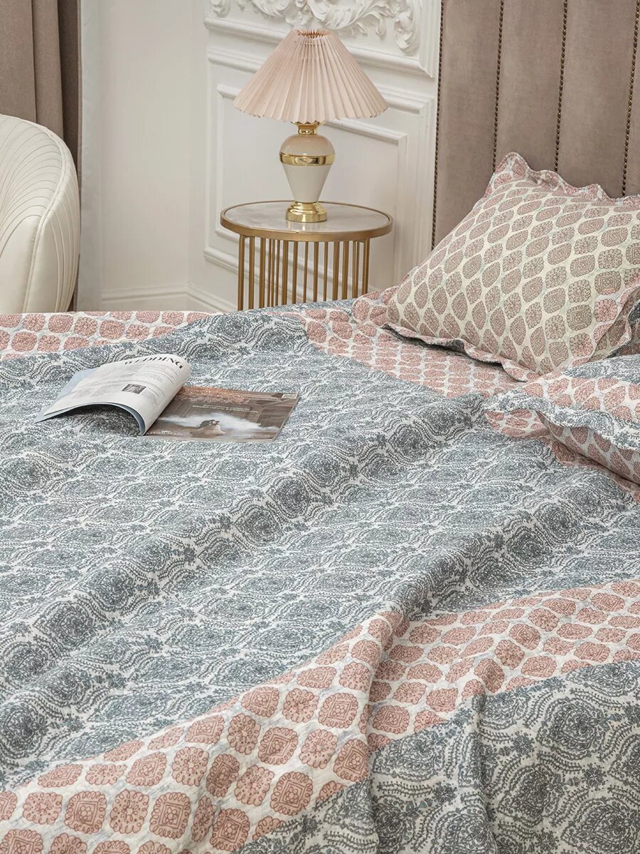 Покрывало 230х250 Patchwork наволочки 50х70 хлопок