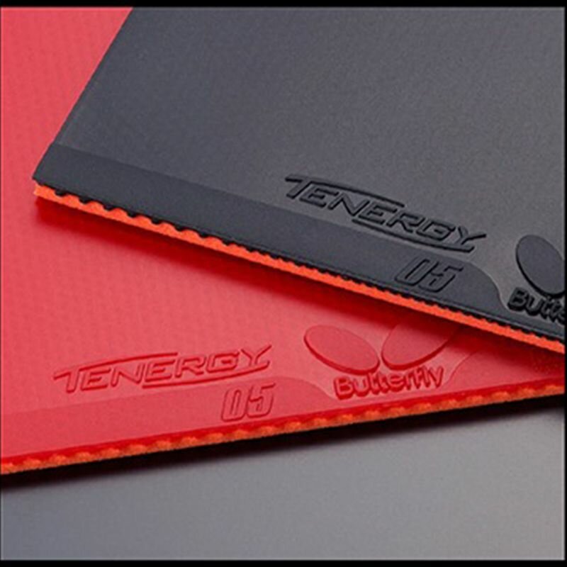 Накладка для настольного тенниса BUTTERFLY Tenergy 05, красно-черный, толщина 2,1