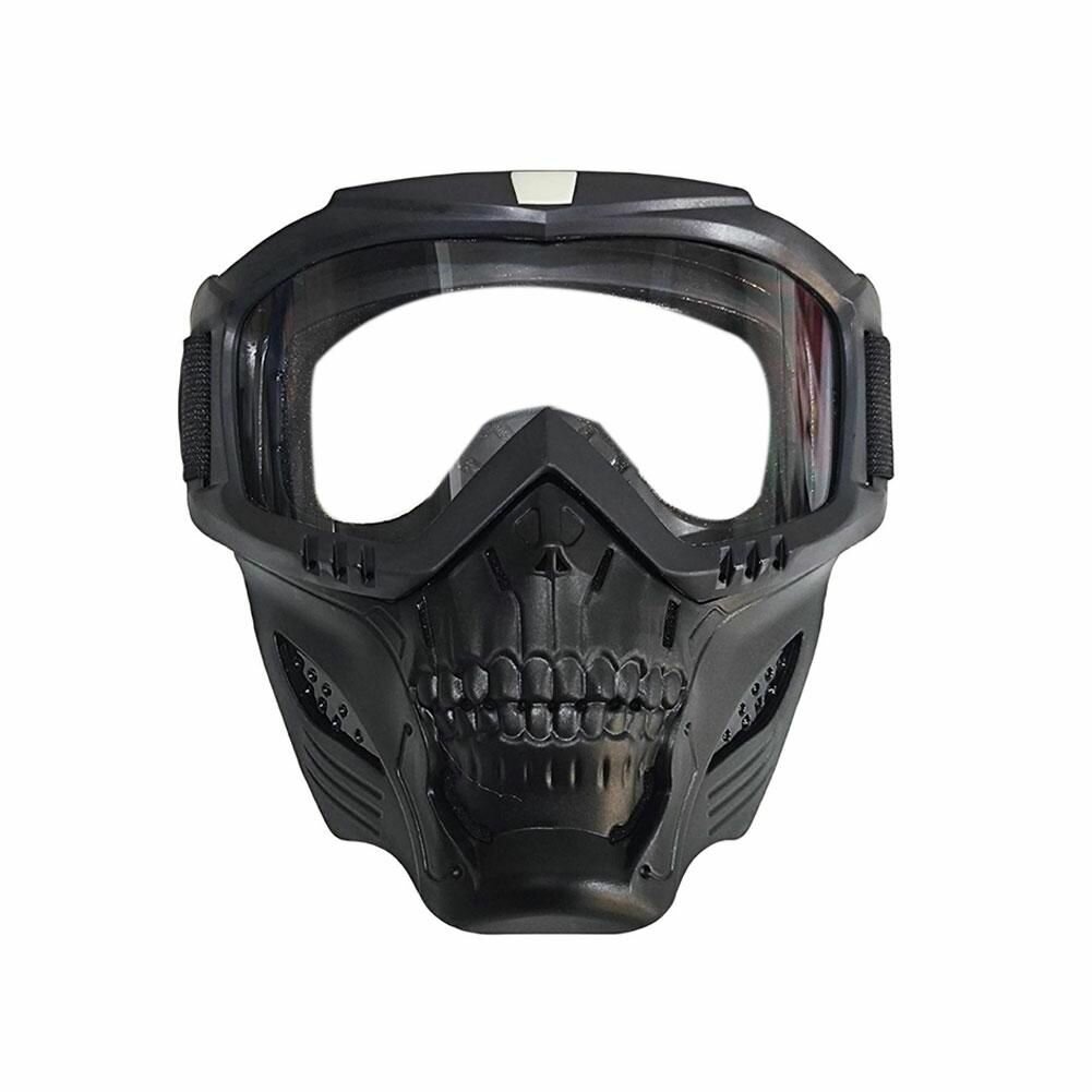 Классная уличная лыжная маска в форме черепа