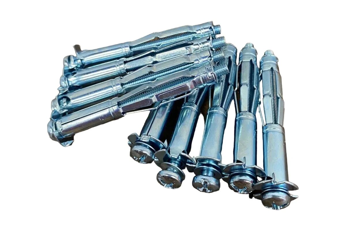 23 болта Дюбель MOLLY 5x65 для пустотелых конструкций, 10 шт. ДМ565