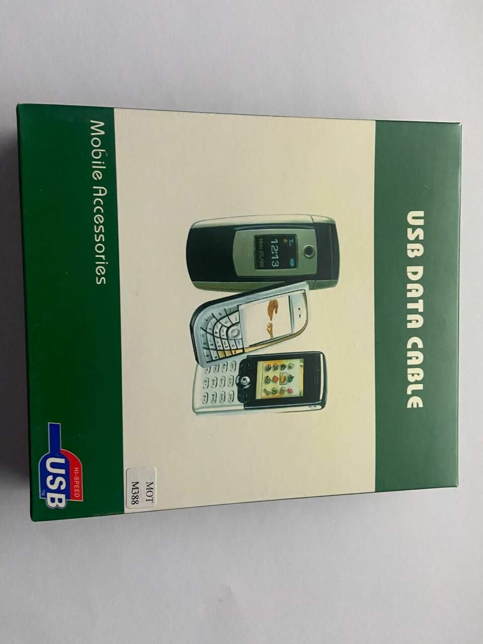 Дата кабель USB data cable MOT M388 + CD — фото 1