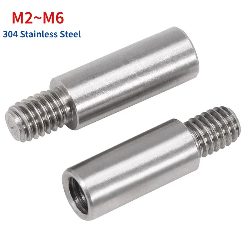 Столбы из нержавеющей стали M2-M6 M5 (Thread 8mm), 60mm(2Pcs)
