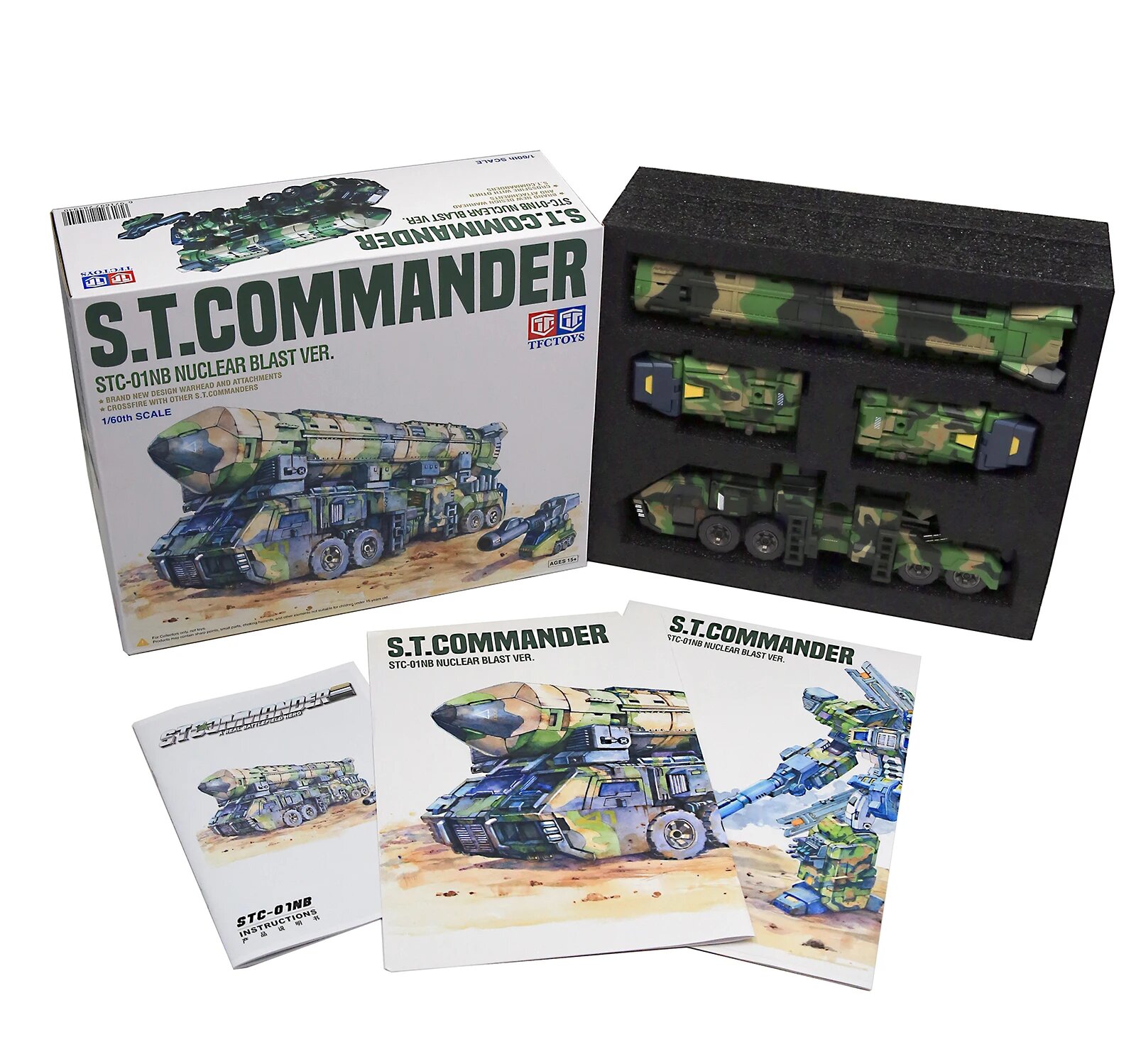 Трансформер TFC STC-01NB S.T.Commander Nuclear Blast Ver.