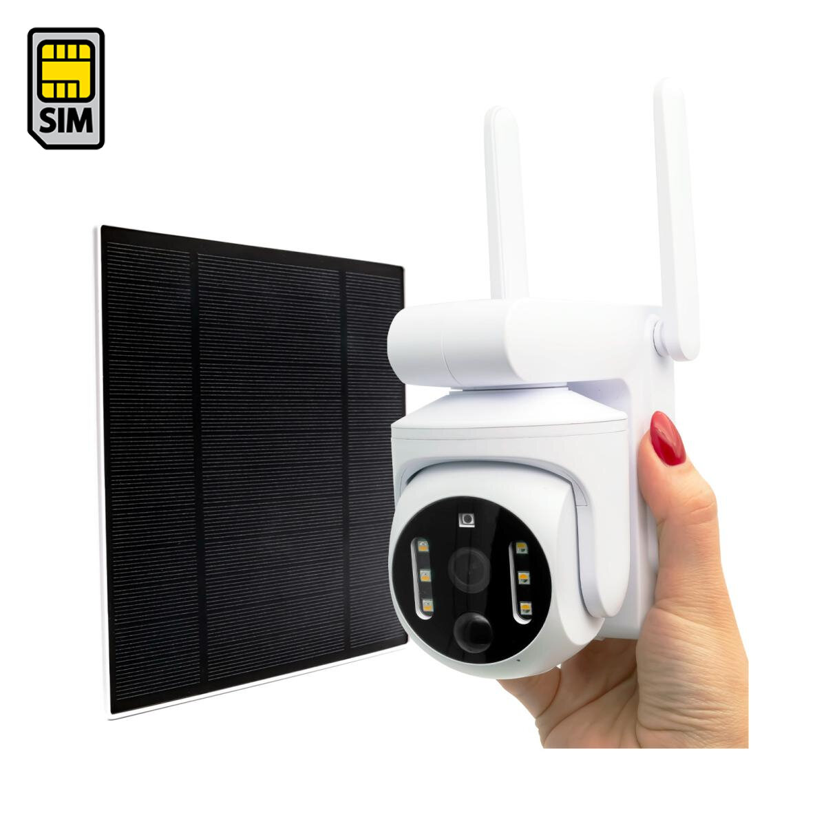 LinkSolar Mod: GH66-4G (6Wt) - 4G автономная камера 1080P на солнечной батарее - видеокамера с SIM картой / автономная камера на солнечной батарее