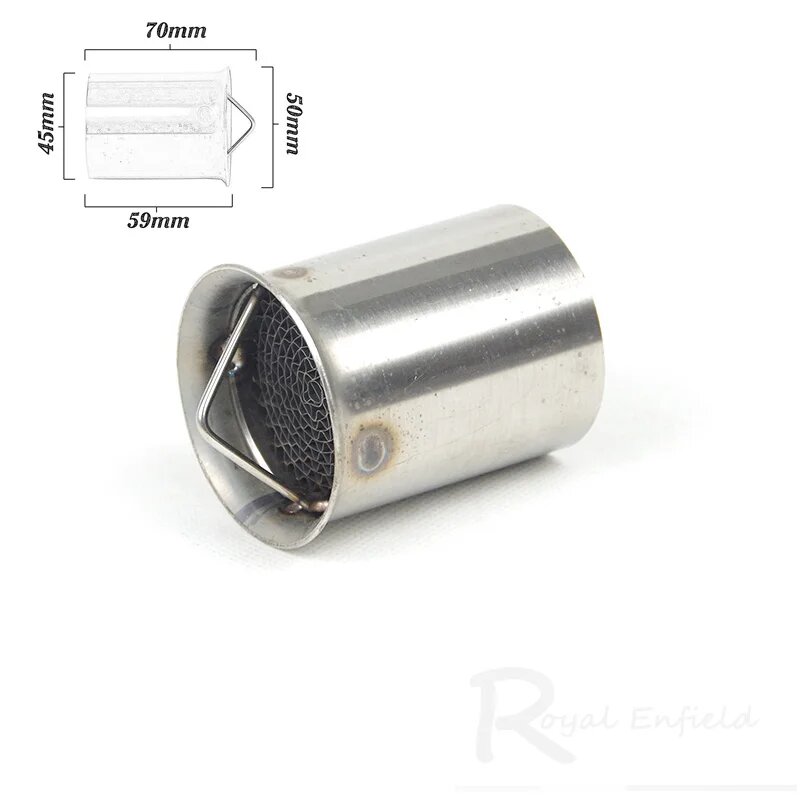 48 мм 51 мм 60 мм универсальный передний средний конец выхлопной катализатор DB Killer перегородка мотоцикл автомобильный глушитель глушитель шумоподавитель D 51mm