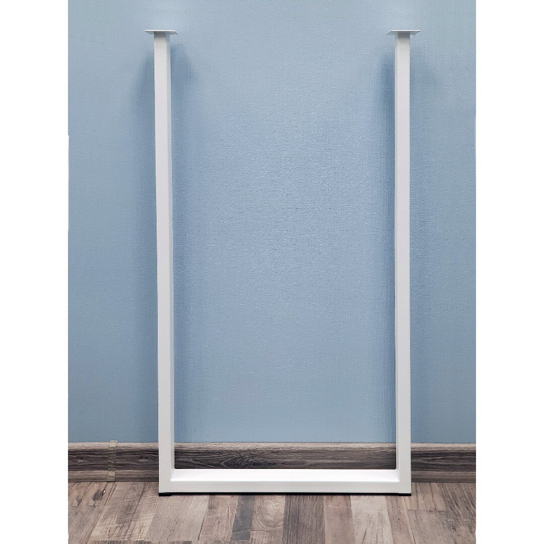 Подстолье для стола 700 450 40 Лофт прямоугольное металлическое барное черное 1 шт.