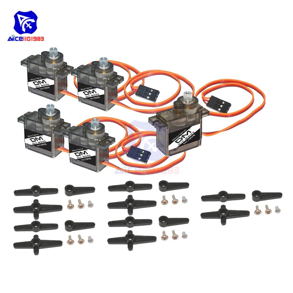 Diymore MG90S сервопривод 9G