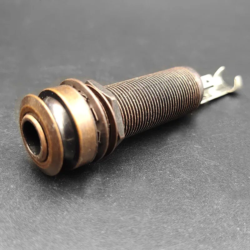 Аксессуар для гитары IFUNPLAY 0571JTWD Endpin jack Bronze