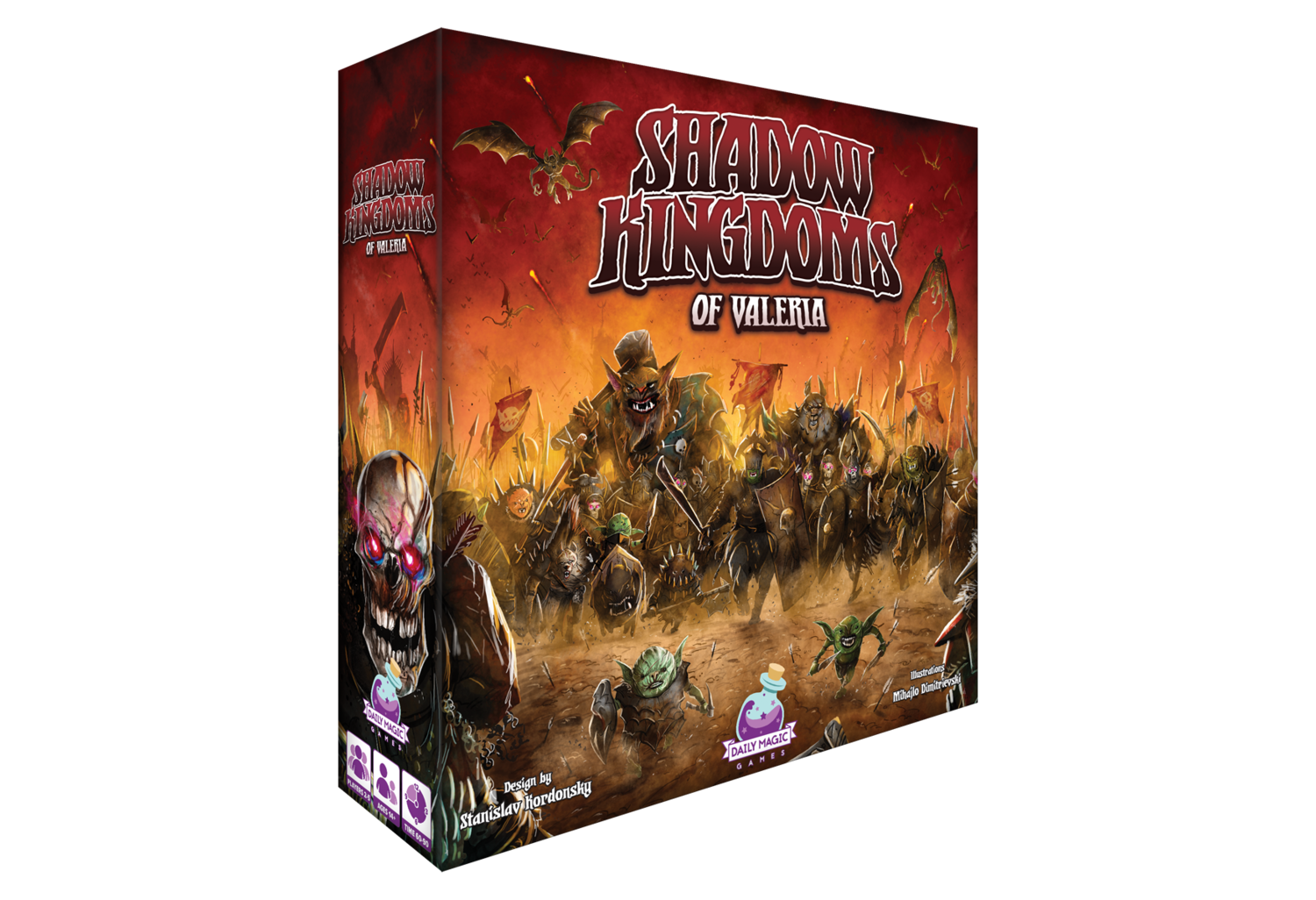 Настольная игра Shadow Kingdoms of Valeria / Теневые королевства Валерии на английском языке