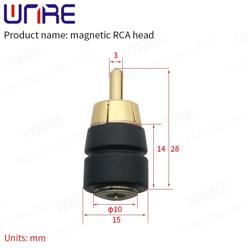 Магнитный кабель для тату-машины RCA head